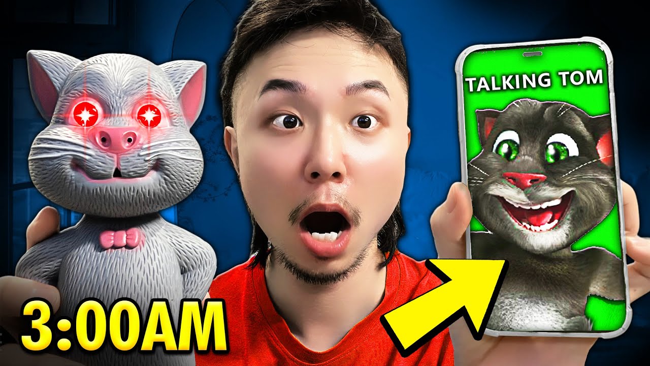DO NOT BUY TALKING TOM TOY AT 3AM… - YouTube