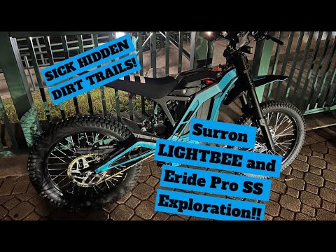 We Found the SICKEST DIRT TRAILS on the SURRON & ERIDE PRO!! - YouTube