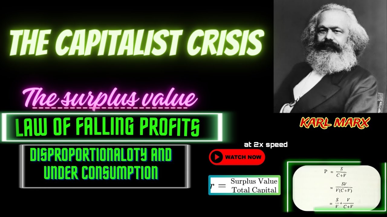 THE CAPITALISTS CRISIS BY KARL MARX | IN HINGLISH | SURPLUS VALUE ...