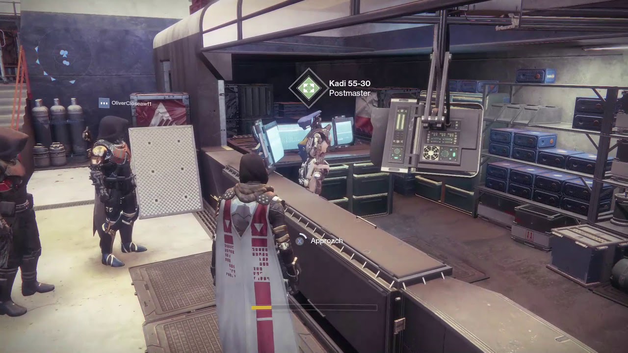 Destiny 2: Marcus Ren in the Hangar - YouTube
