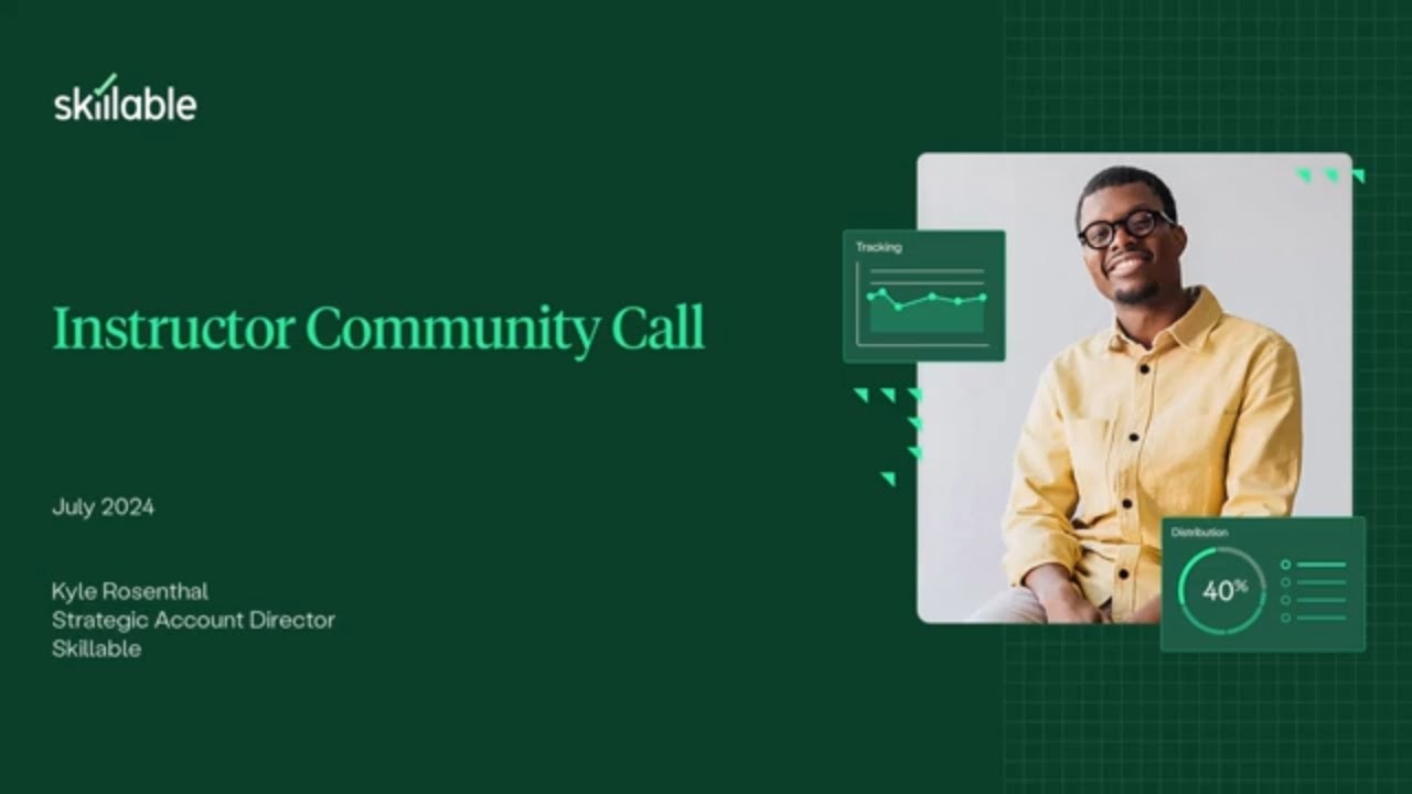Instructor Community Call | July 2024 - YouTube