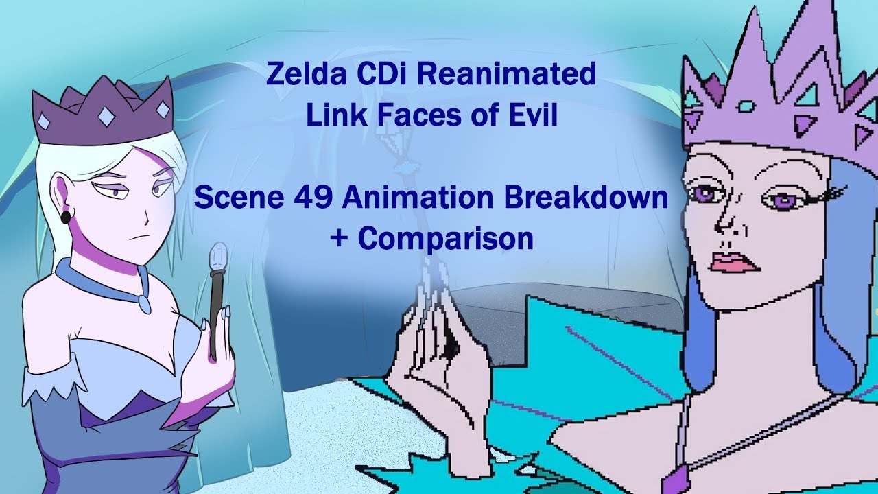 Zelda CDi Reanimated Faces of Evil - Animation Breakdown - YouTube