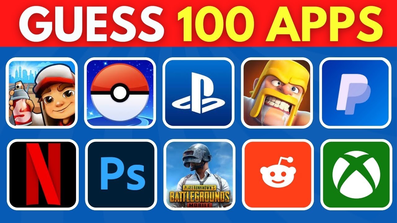 Guess the App Logo in 3 Seconds ...! |100 Famous App Logos in the World ...