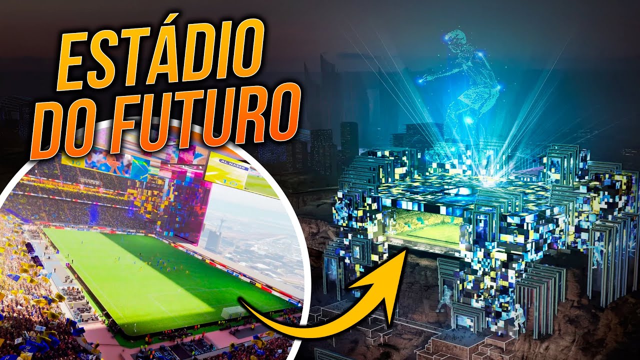 FUTEBOL e TECNOLOGIA: conheça o ESTÁDIO mais MODERNO do MUNDO - YouTube