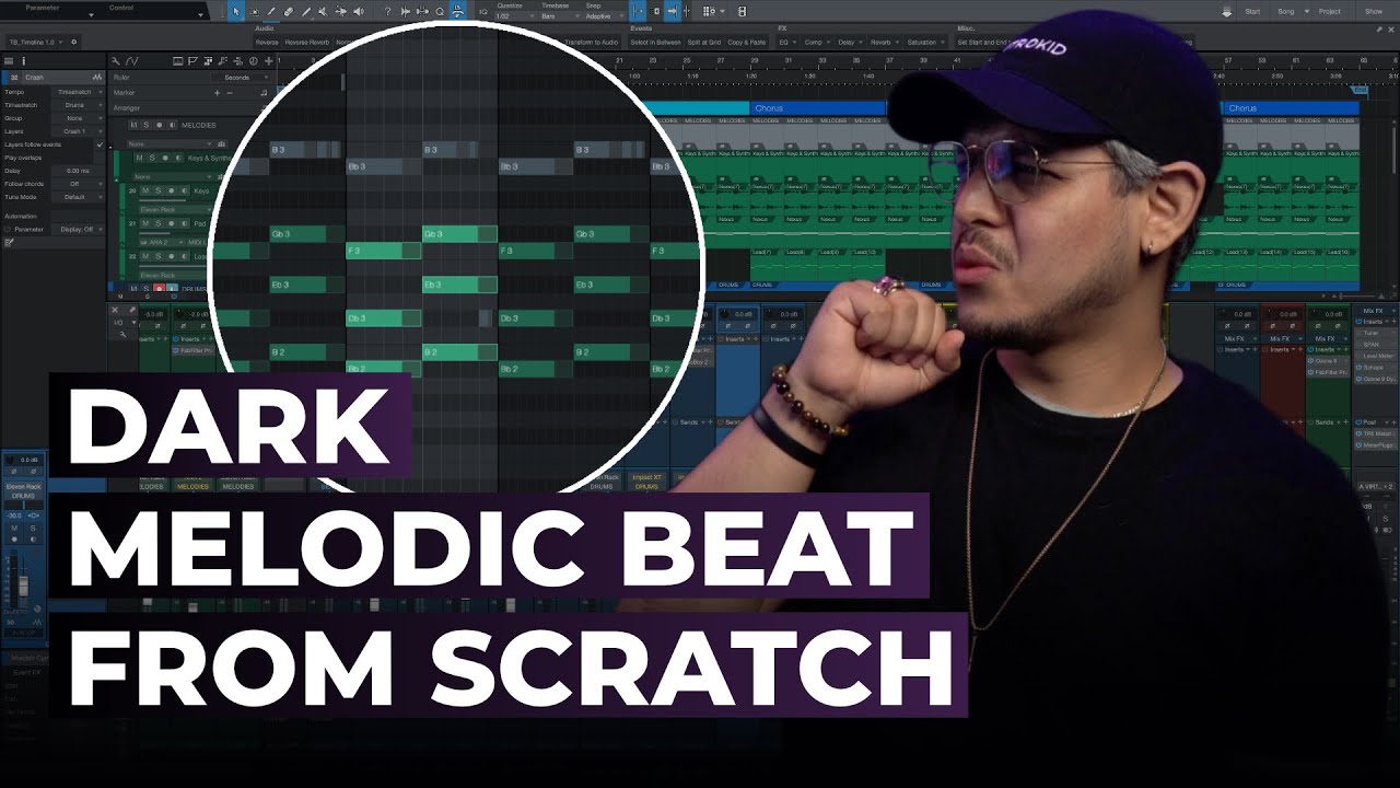 Making a Dark Melodic Beat From Scratch in Studio One 5 - YouTube