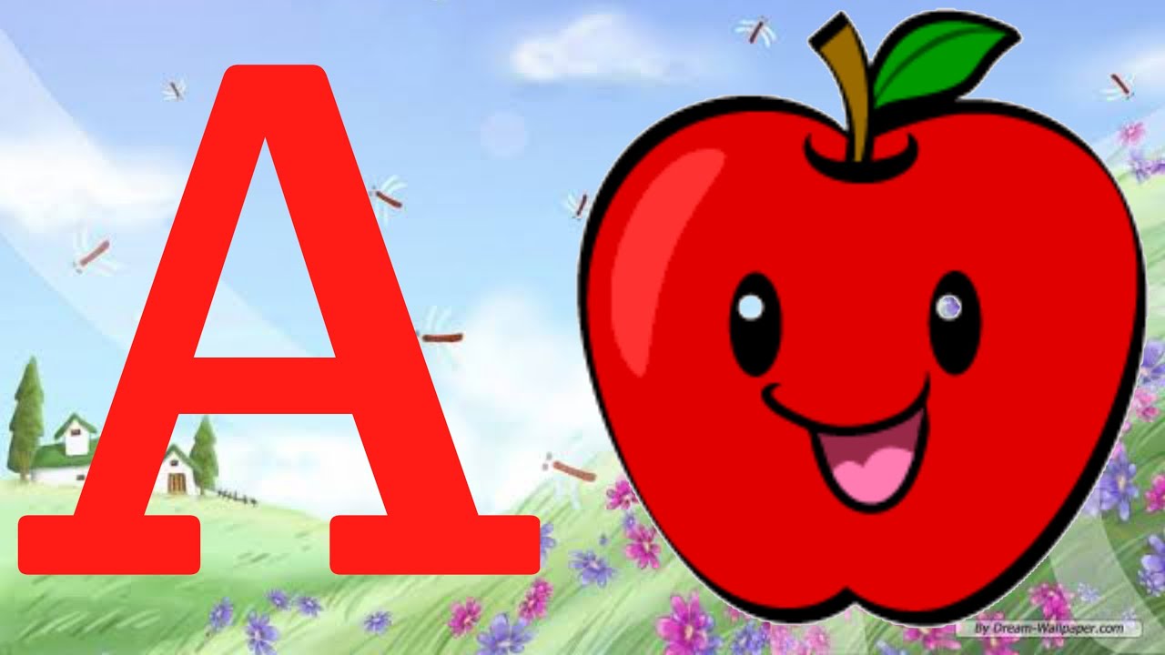 a for Apple b for bat c for cow . English alphabet ABC.abc song.a to z ...