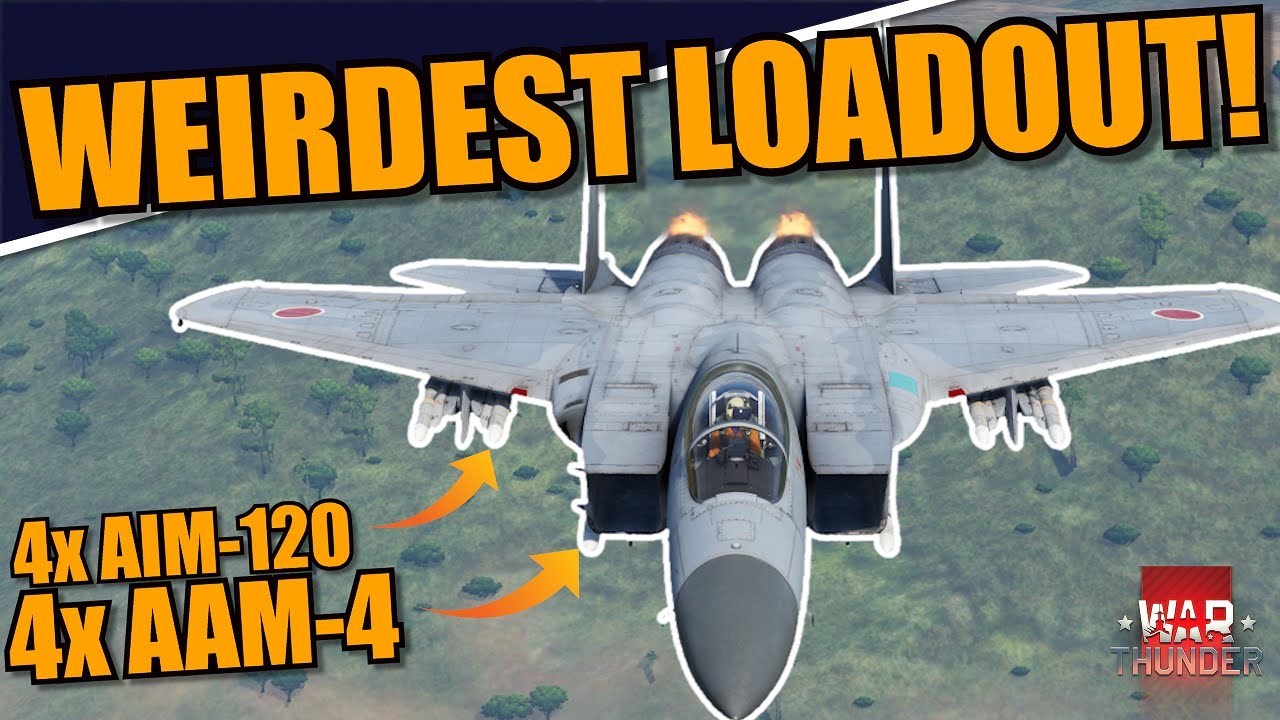 War Thunder DEV - The F-15J (M) has the WEIRDEST LAODOUT in TOP TIER ...