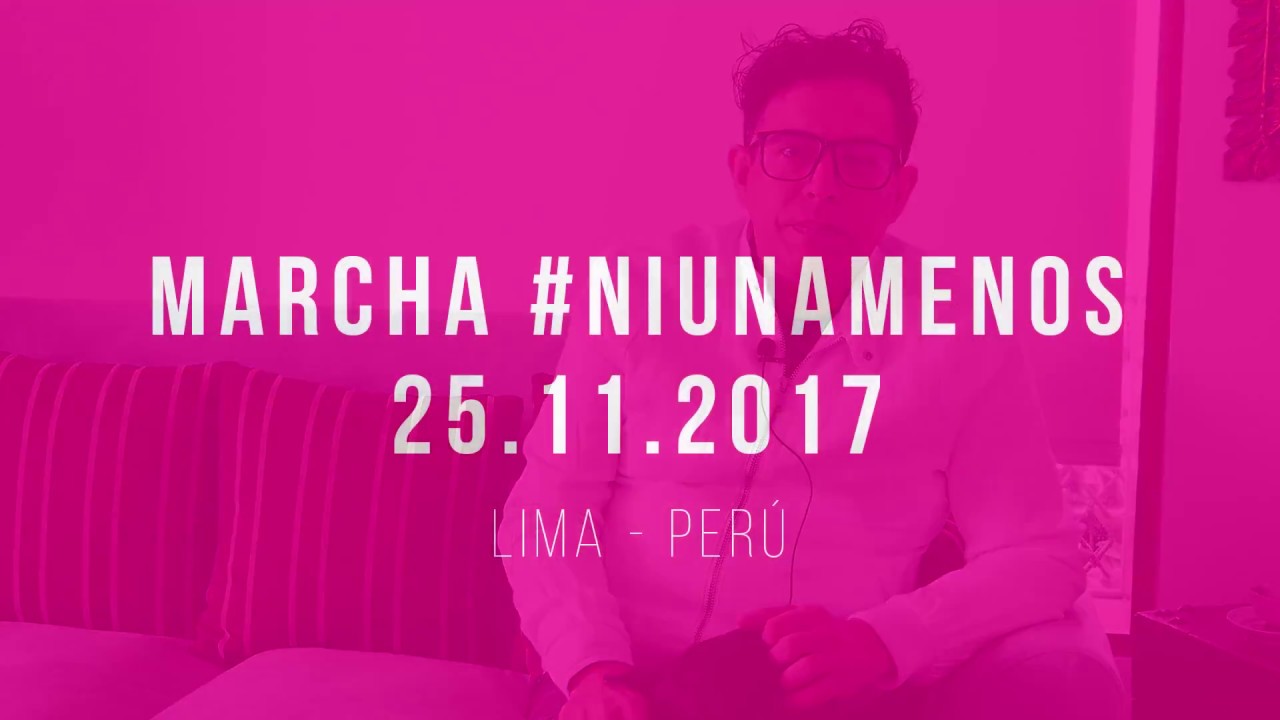 Ni una menos 25.11.2017 - YouTube
