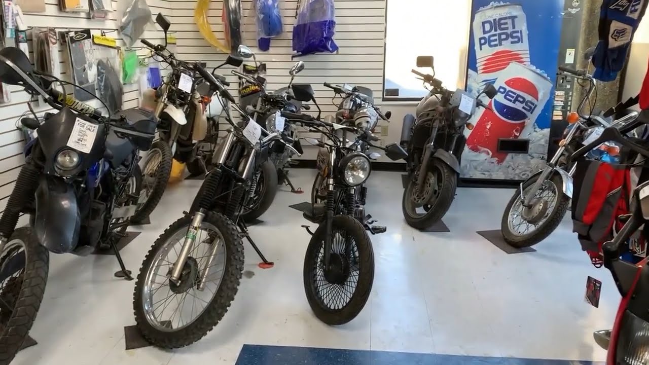 Massive Vintage Motorcycle Collection | Rancho Chevy & Cycle - YouTube