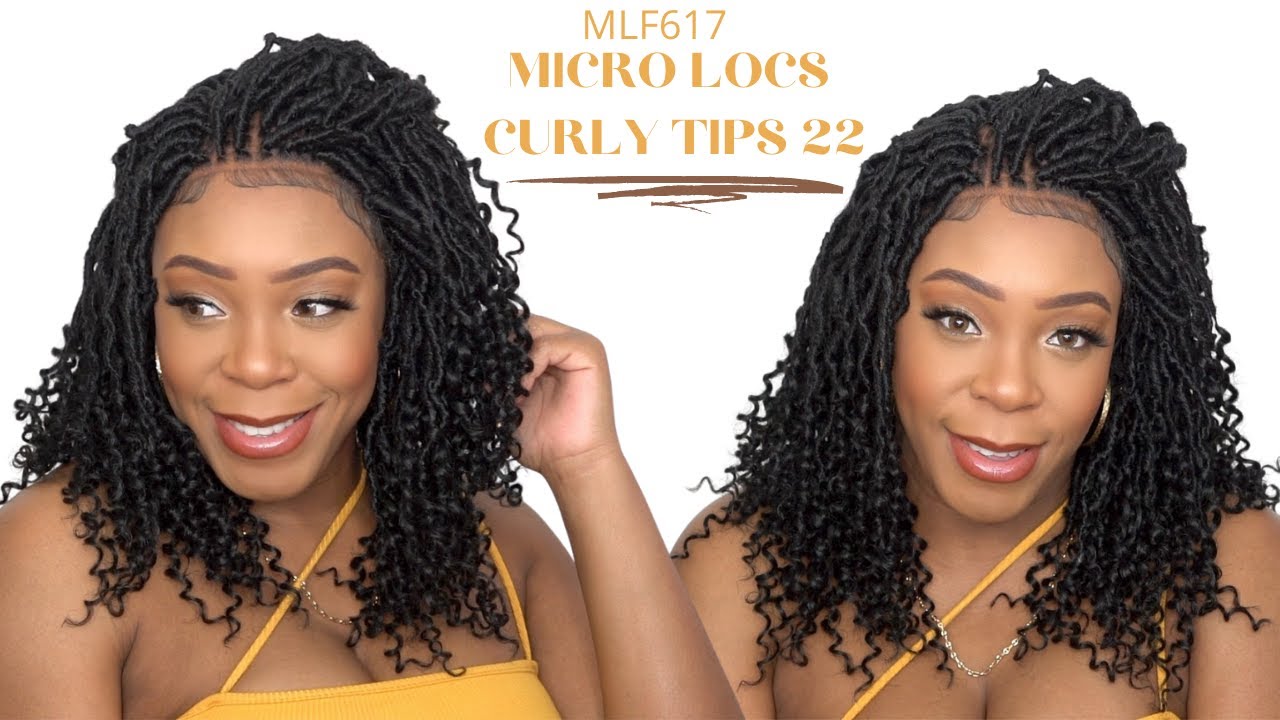 Bobbi Boss Synthetic Hair 4x4 Frontal Lace Wig - MLF617 MICRO LOCS ...