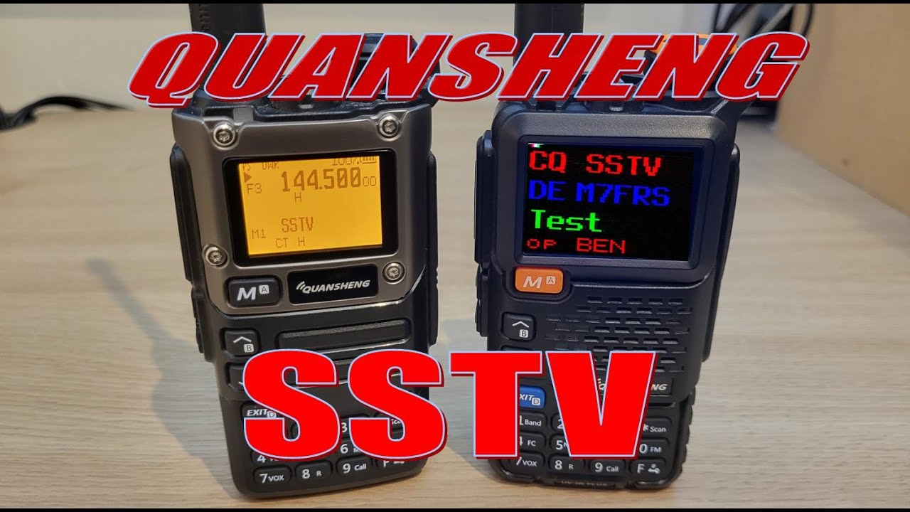 Sending SSTV on the Quansheng UV-K5 & UV-5R - YouTube