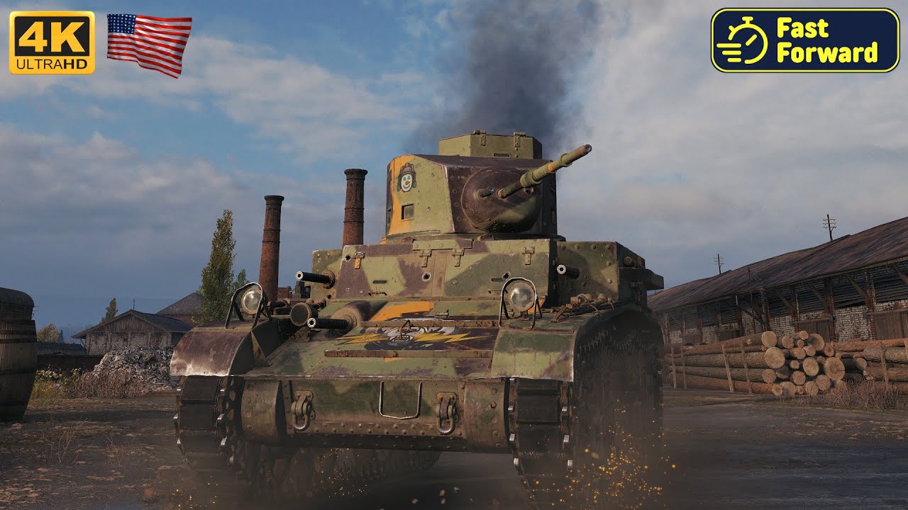 M2 Light Tank - Ensk - World of Tanks - WoT - FastForward - YouTube