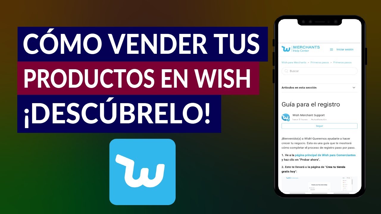 Cómo Vender tus Productos en Wish – Guía paso a paso para Merchants ...