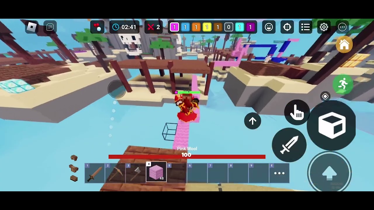 using archer kit (roblox bedwars) - YouTube