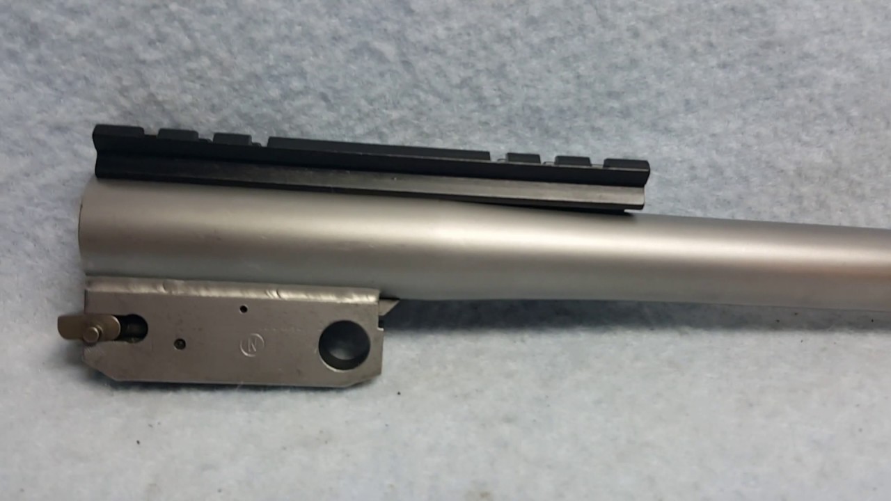 Thompson encore barrel - YouTube