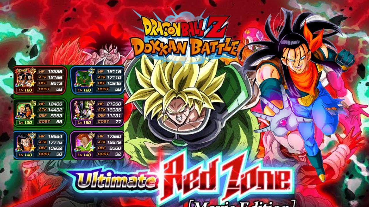 Dbz Dokkan battle | Red Zone | Fusion Android 13 Event | Android Team ...