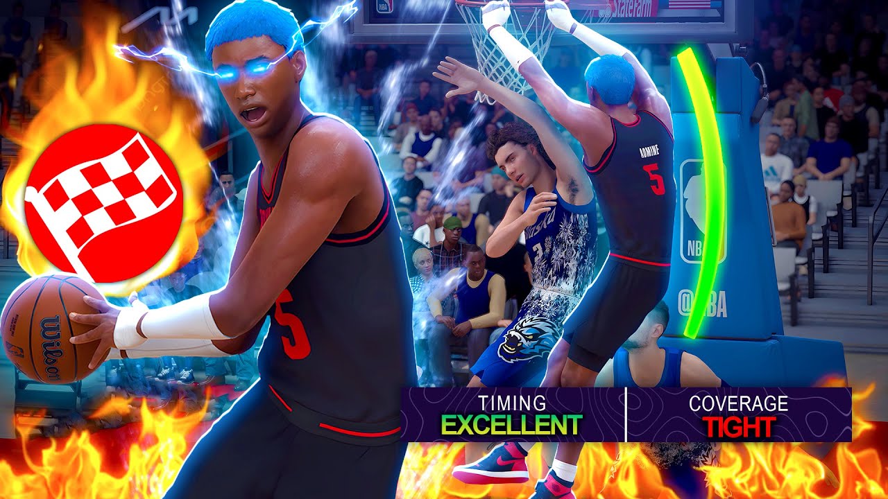 I Took My 99 DUNK Daiki Aomine Build To DOUBLE DUNKS in NBA 2K25! HE ...