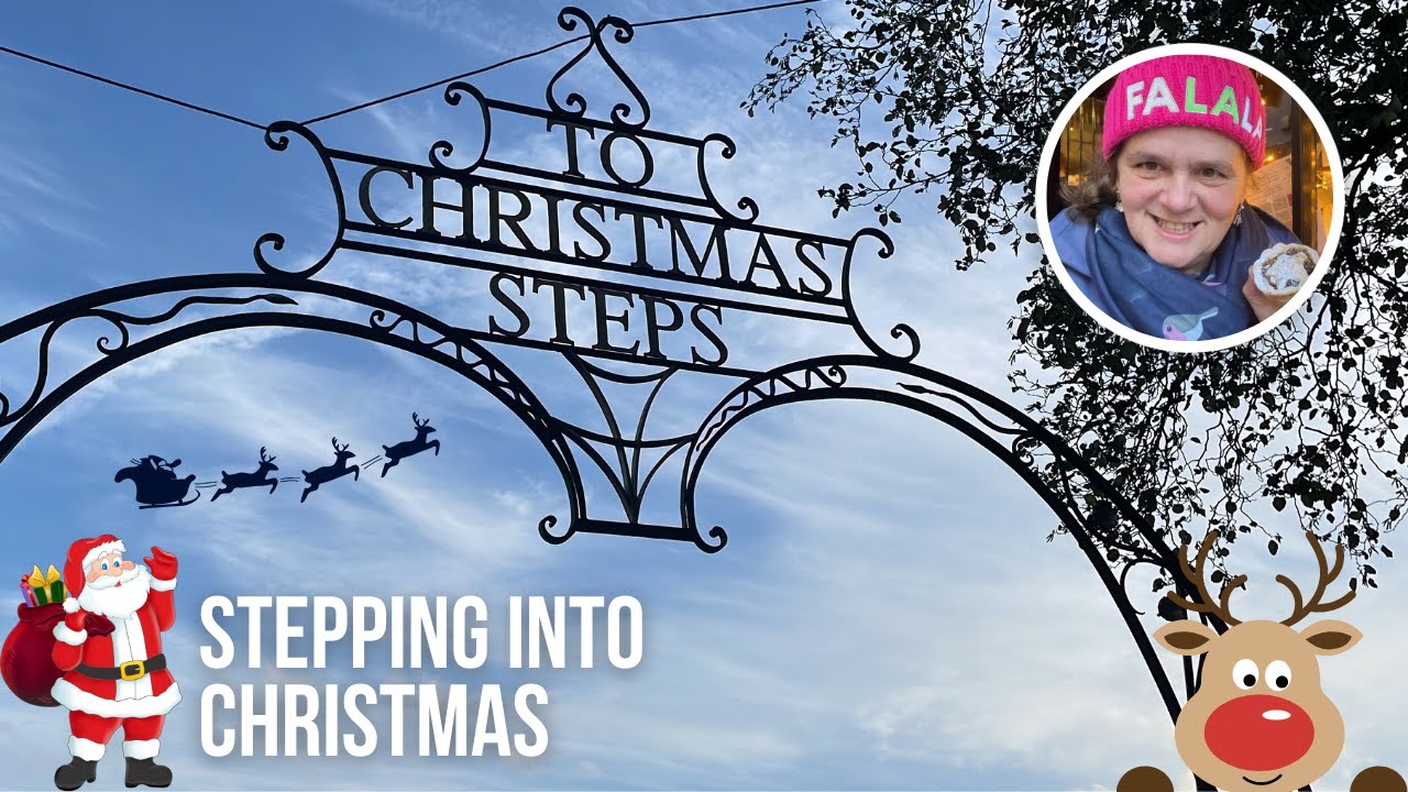 Stepping into Christmas | Christmas Steps | Bristol - YouTube