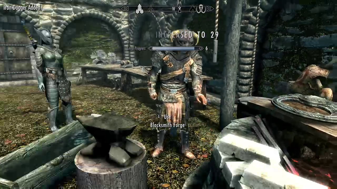 Skyrim Remastered Edition: NEW SMITHING EXPLOIT?!? How to get smithing ...