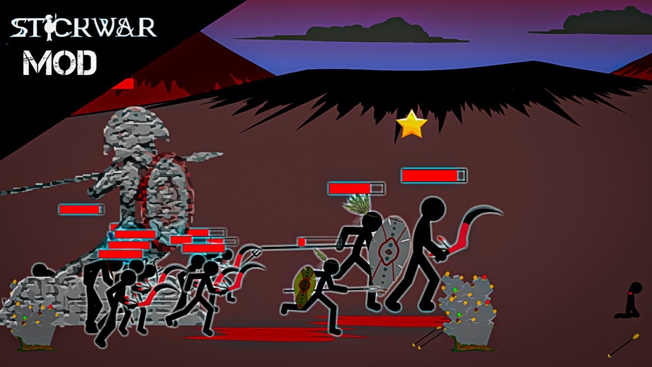 Stick War 1 - MOD 2v2 - YouTube