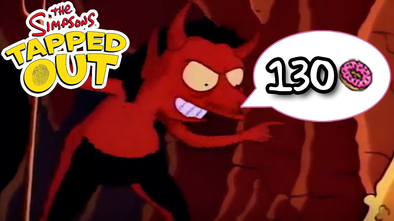 The Simpsons: Tapped Out - Old Scratch - Premium Character Walkthroughs ...