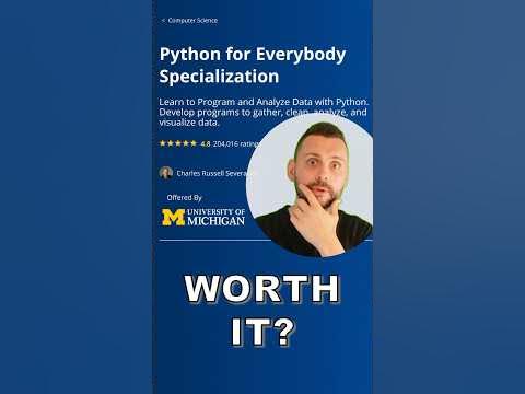 Is the Python For Everybody Specialization on Coursera WORTH IT? 🧐 ...