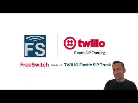 FreeSWITCH , TWILIO Elastic SIP Trunk integration (Full Video) - YouTube