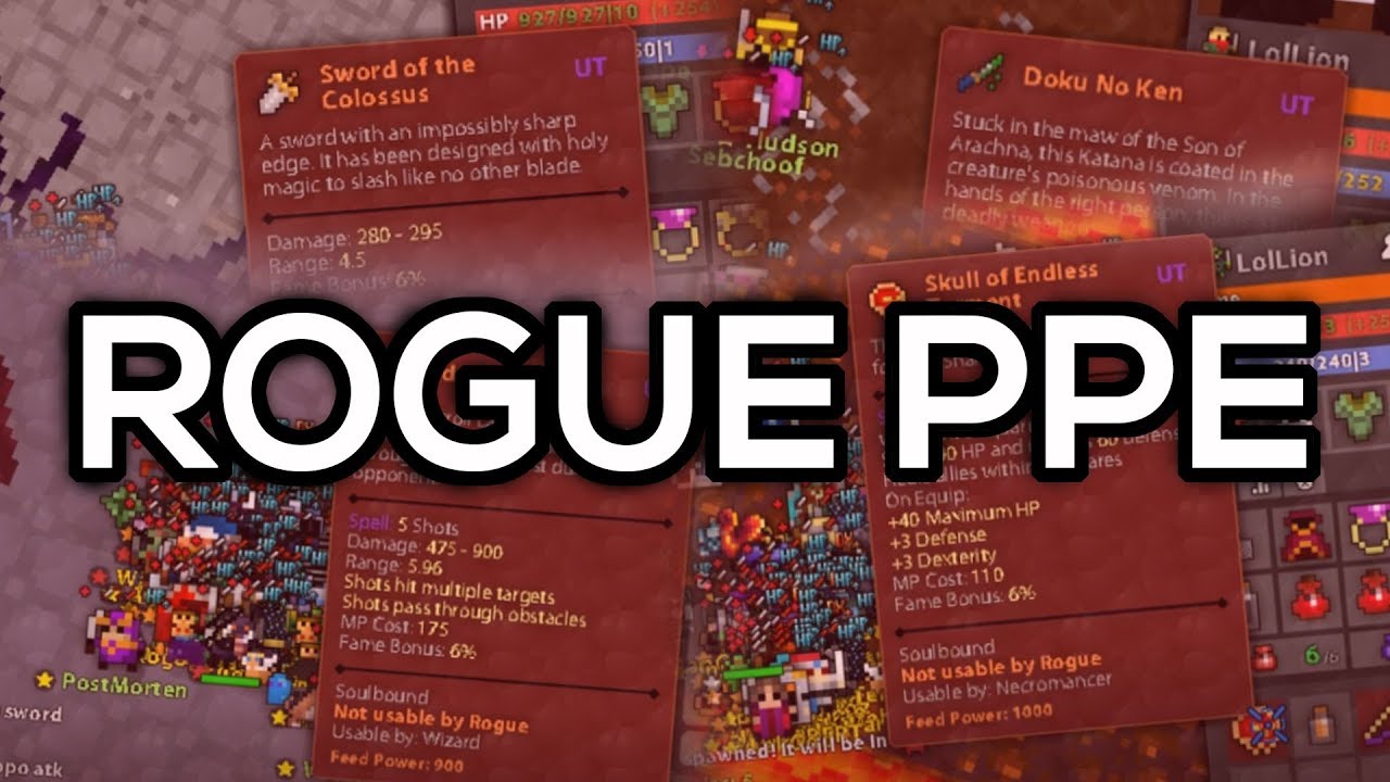 [RotMG] Rogue PPE - YouTube