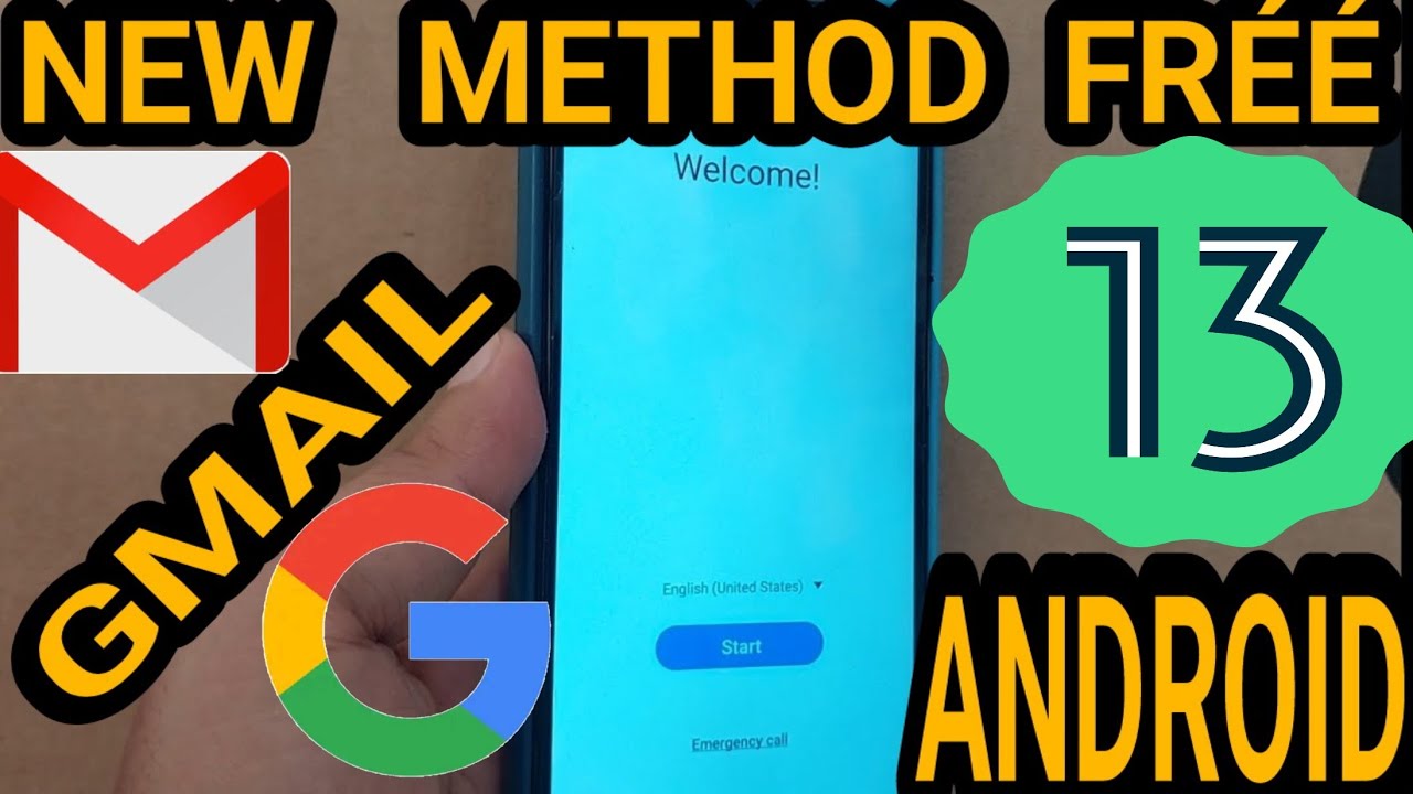 New Method Android 13 / Remove account Google samsung android 13 - YouTube