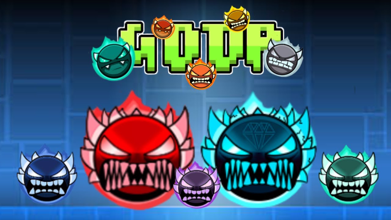 Geometry Dash Demon Progression GDDP - YouTube