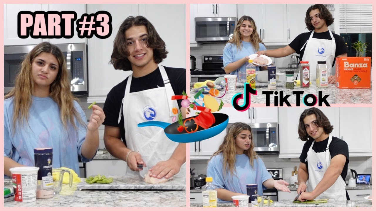 Cooking healthy food with a NEW assistant ./Another TikTok recipe.Part ...
