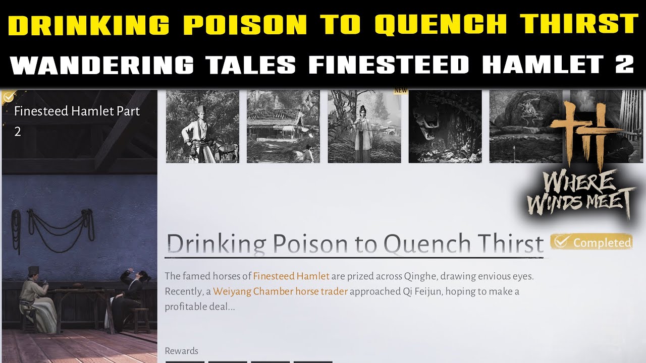 Wandering Tales Finesteed Hamlet Part 2: Drinking Poison to Quench ...