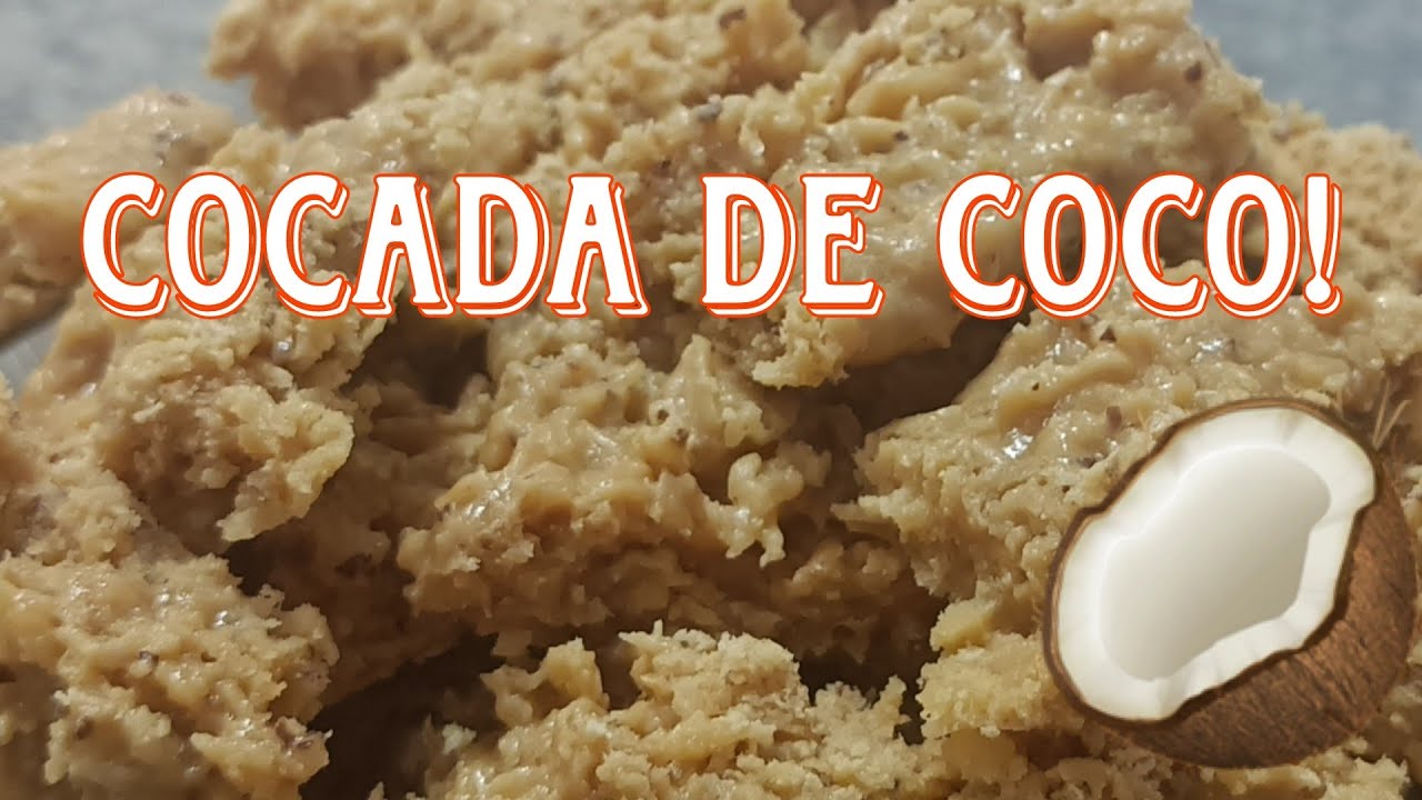 Cocada de coco com leite condensado! simples e fácil de fazer com ...