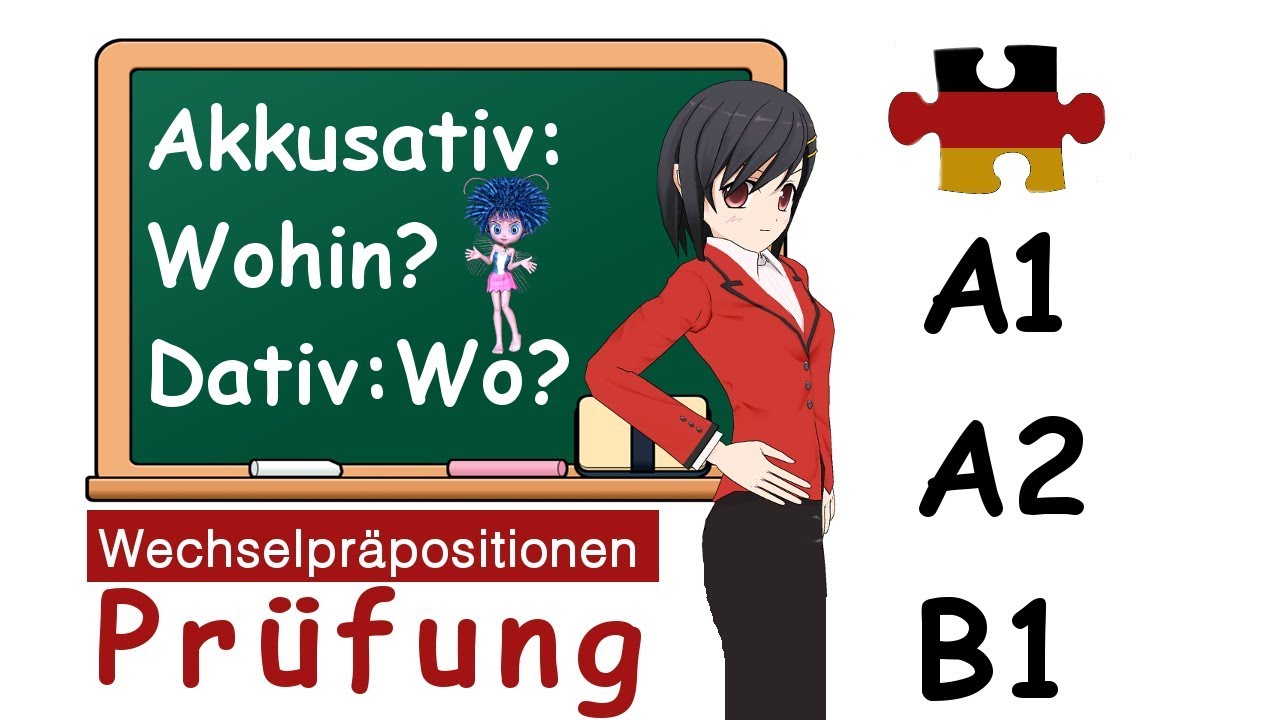 Akkusativ (4. Fall) vs Dativ (3. Fall). Deutsch für die Prüfung ...