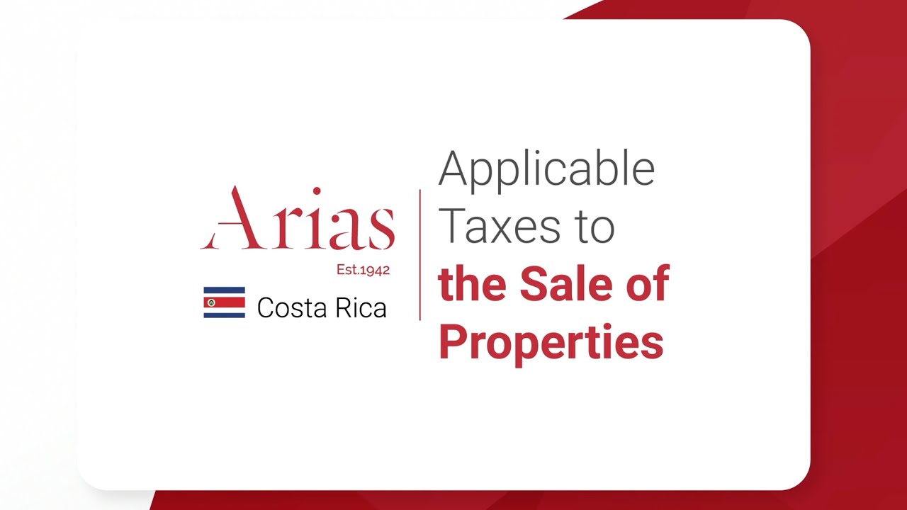 Applicable Taxes to the Sale of Properties - YouTube