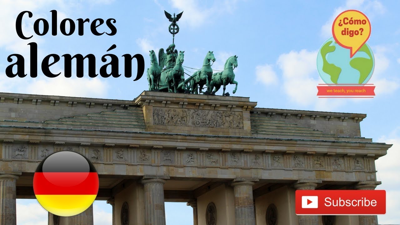 Colores en Alemán + Sencillísimo!!! - YouTube