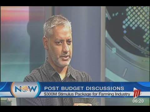 Post Budget Discussions - Minister Clarence Rambharat & Senator David ...