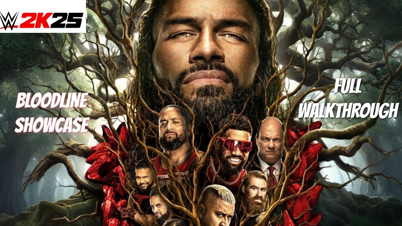 Acknowledge Me ☝🏽 WWE 2K25 BLOODLINE 🩸 Showcase 100% Complete *Legend ...