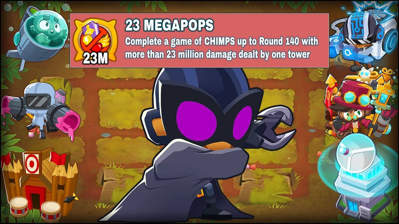 Dark Champion - 23 Megapops Round 140 Guide - YouTube
