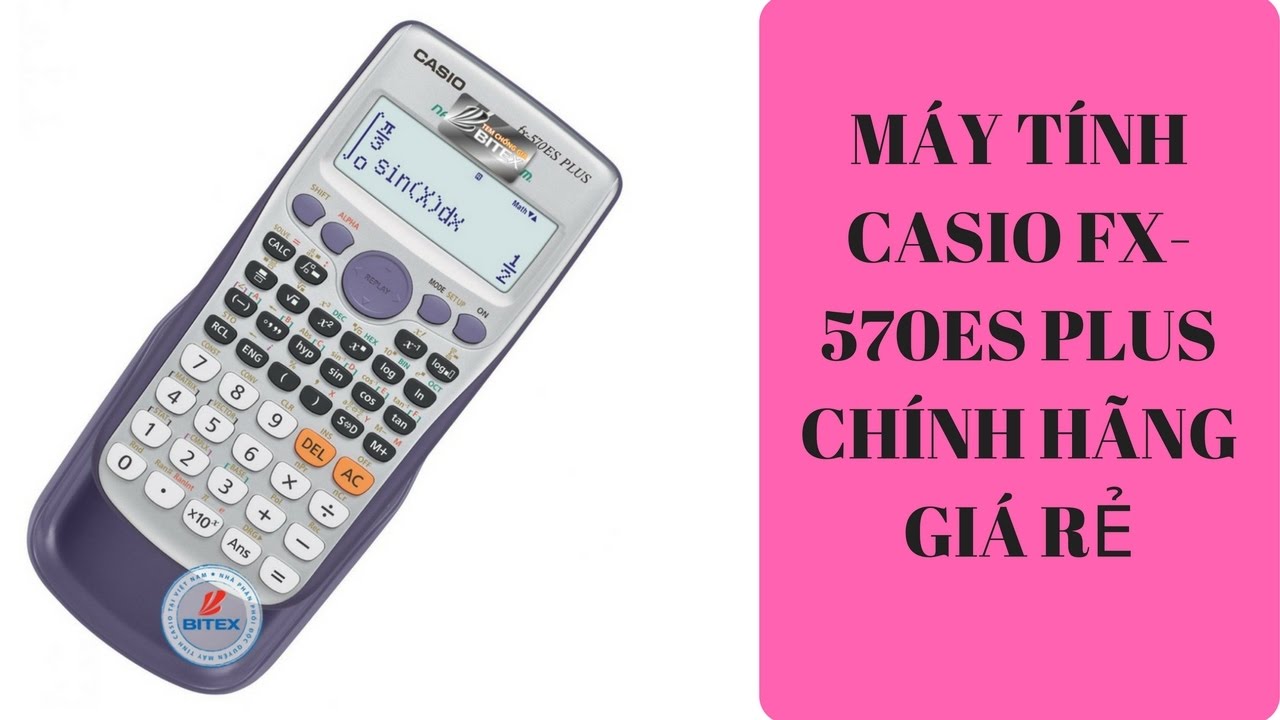 Casio fx 570es plus | Máy tính casio fx 570es plus | Máy tính học sinh ...