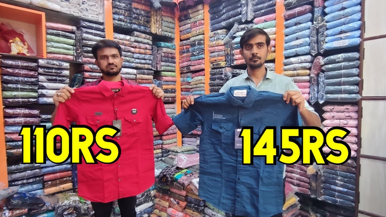 Chickpet Bangalore Wholesale Shop 110Rs Only/Men's Readymade Dailywear ...