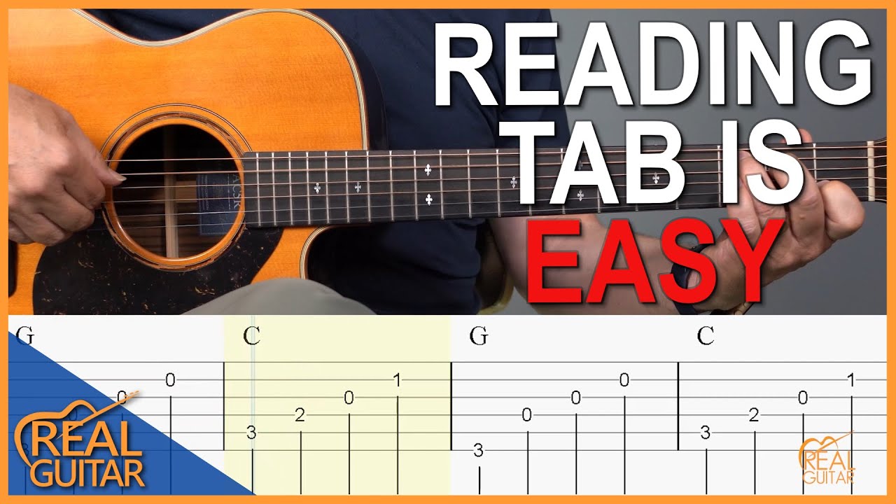Reading Tab Notation - YouTube