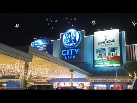 The #SM City Lipa @ night #mall #stroll #5 @omma k - YouTube