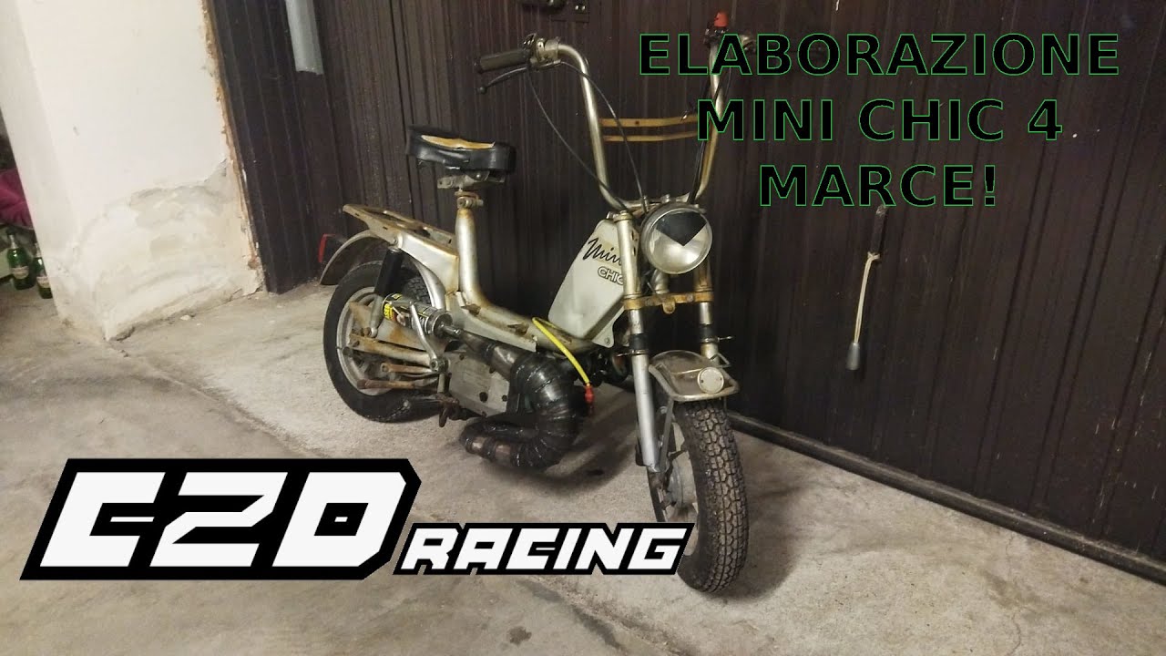 Cimatti Mini Chic 4M, elaborazione e prima accensione - YouTube