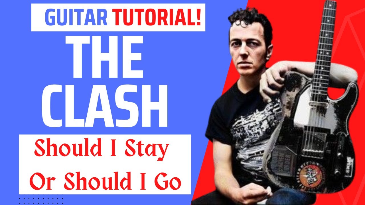 The Clash - 'Should I Stay Or Should I Go' - learn this GREAT guitar ...