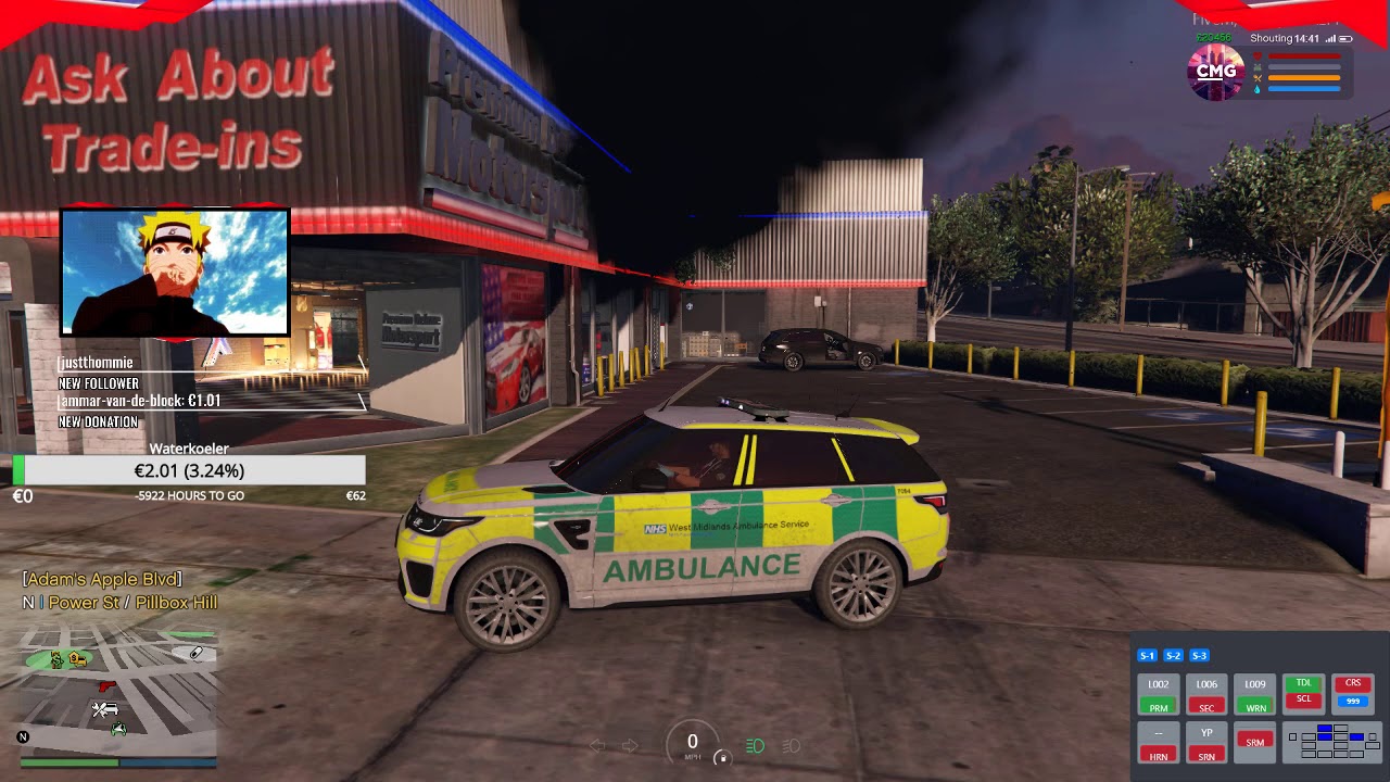 NHS roleplay fivem! UK CMG - YouTube