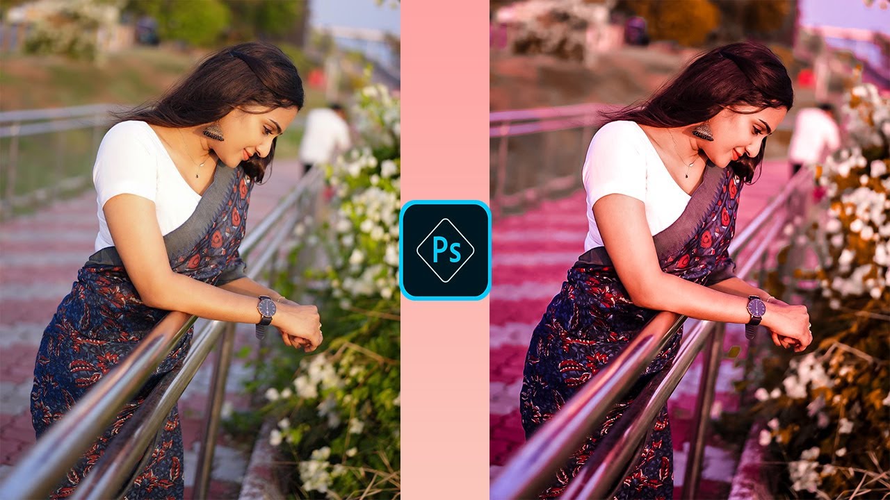 HDR Orange Tone Photo Editing Tutorial | Photoshop cc Background Colour ...