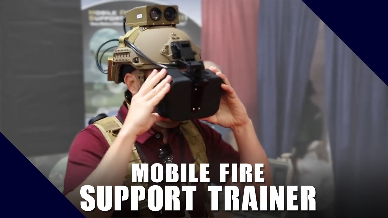 Mobile Fire Support Trainer at MDM 2018 - YouTube