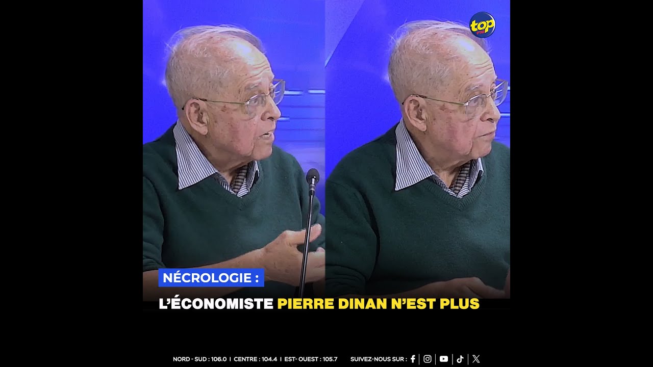 Nécrologie : l’économiste Pierre Dinan n’est plus - YouTube