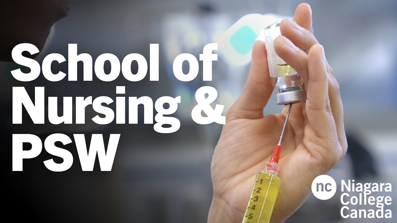 School of Nursing and PSW | Niagara College - YouTube